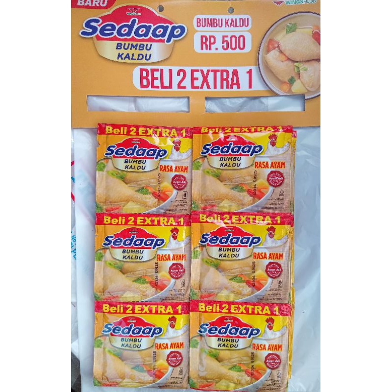 Jual sedap kaldu ayam promo 2plus1(30pc) | Shopee Indonesia