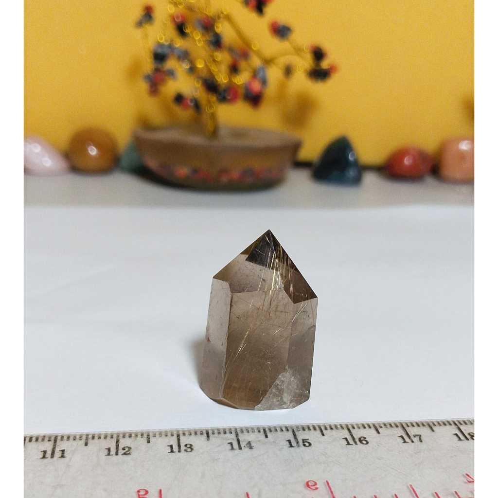 Jual Natural Rutile Quartz Cute Small Point Tower (9) | Shopee Indonesia