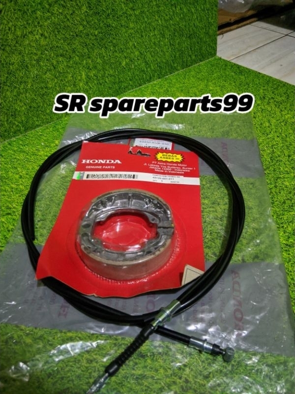 Jual Kabel rem + Kampas rem belakang Honda Vario 110/Techno/Beat pop ...
