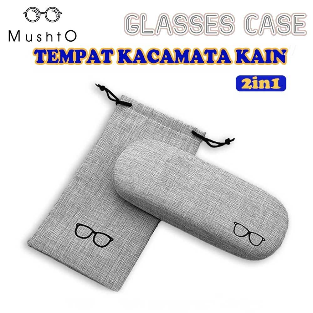 Jual Mushto Tempat Kacamata Hard Case dan Kain Kantong Kacamata ...