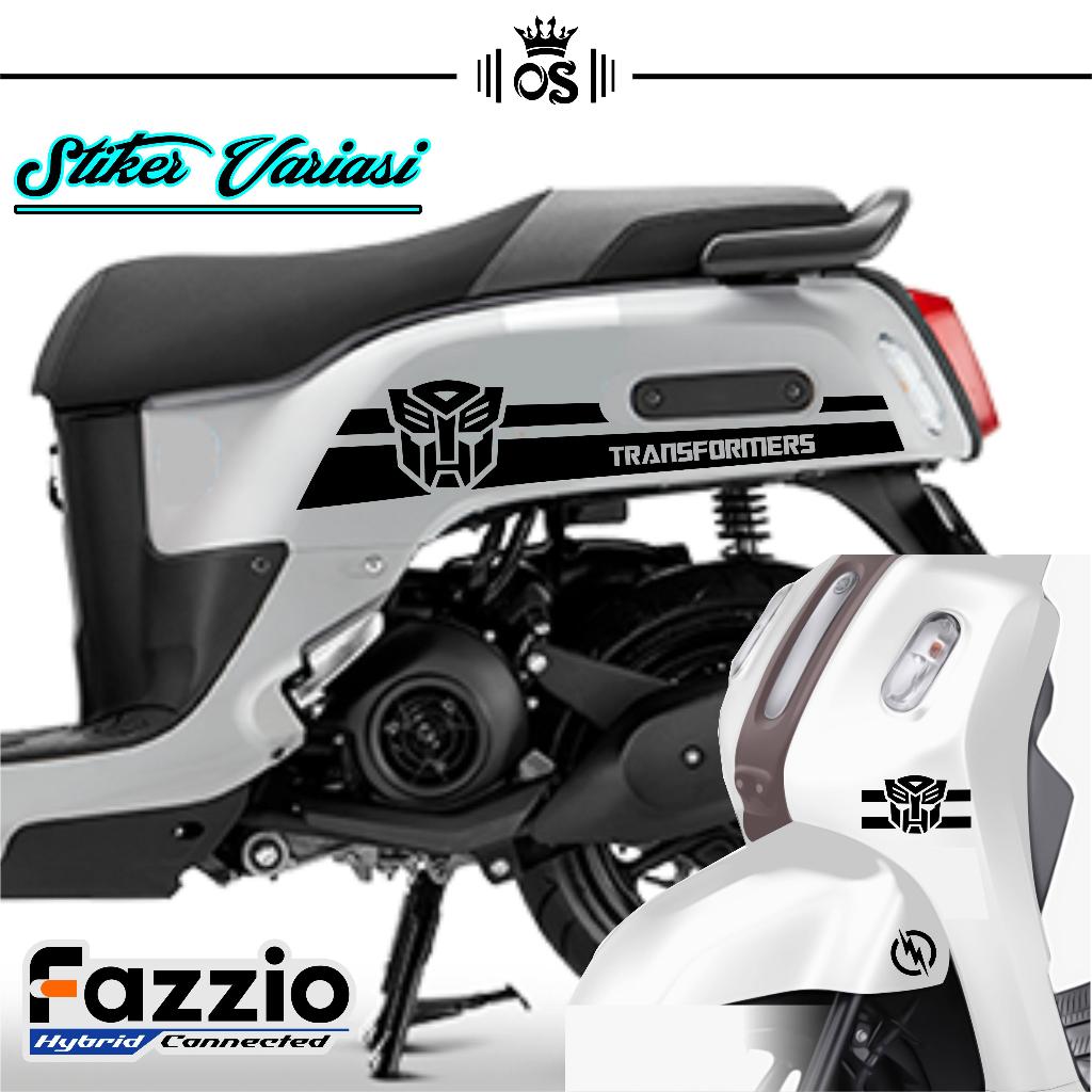 Jual STICKER CUTTING FAZZIO / MTF 28 / STIKER TRANSFORMERS/ STICKER ...