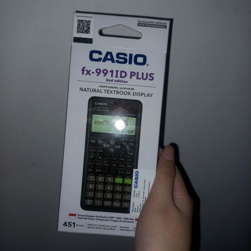Jual Preloved Casio FX 991 ID 2nd Edition | Shopee Indonesia