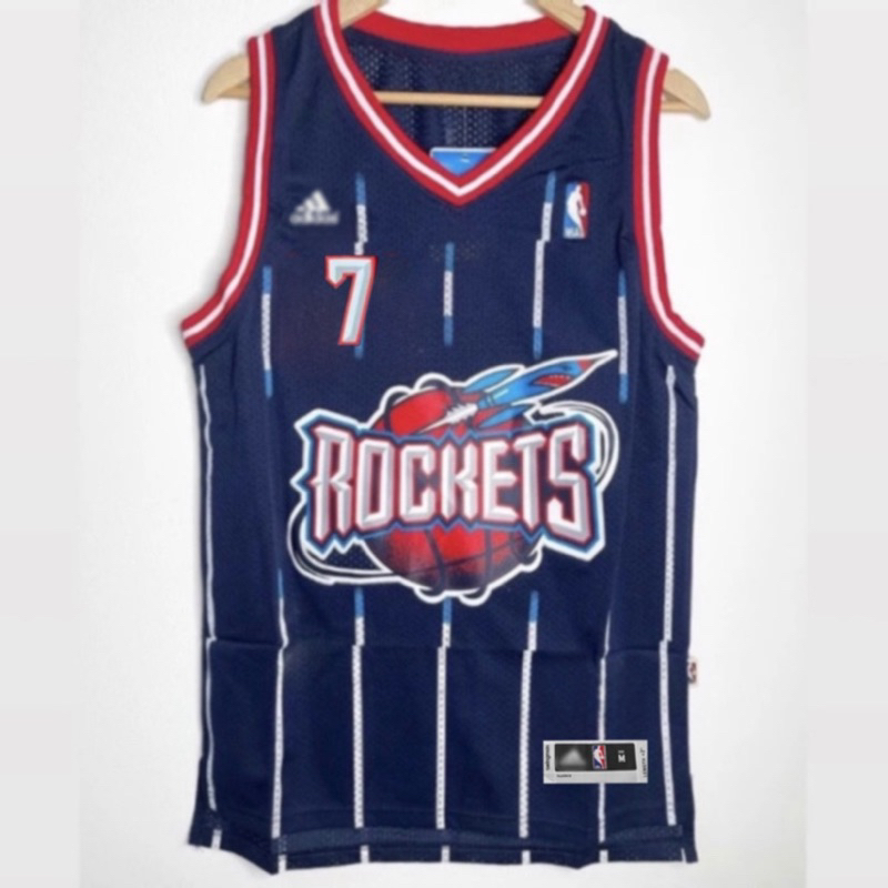 Jual JERSEY BASKET NBA CLASSIC HOUSTON ROCKETS #7 JEREMY LIN NAVY BIRU ...