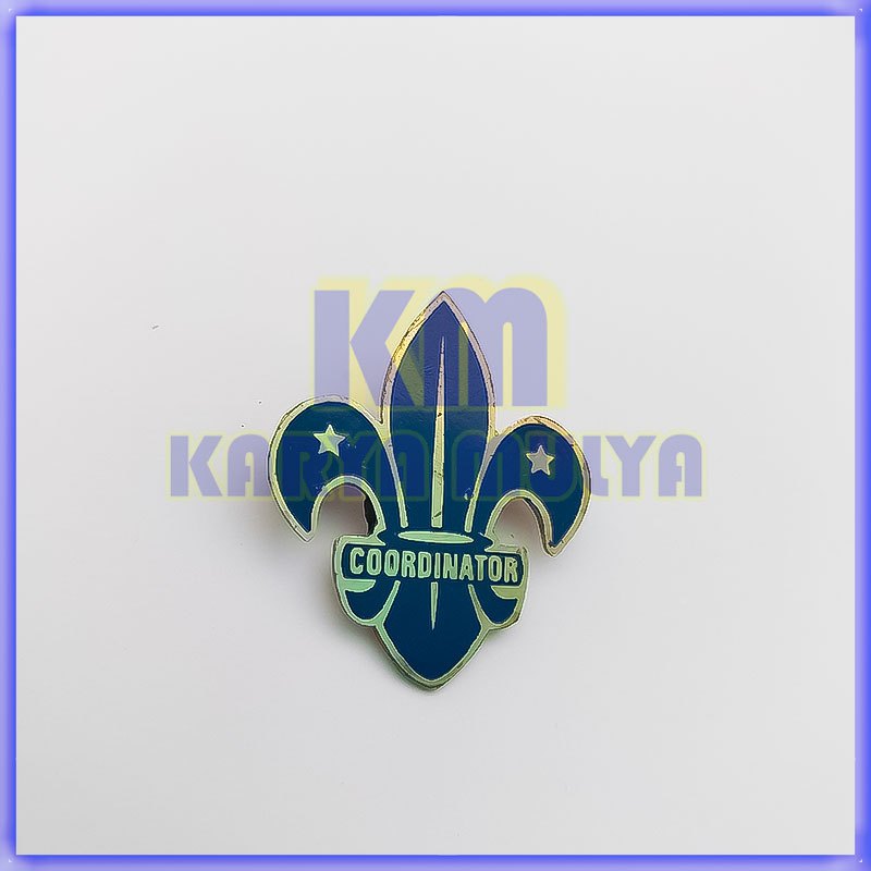 Jual Pin Emblem WOSM Gerakan Pramuka Koordinator - Pin World Scout ...