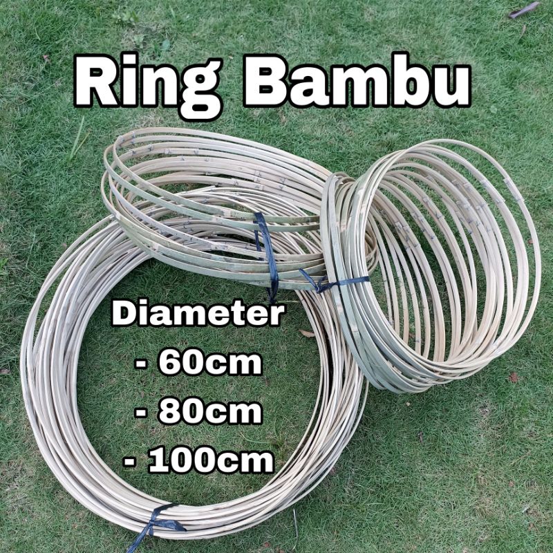 Jual Ring Bambu Melingkar Wengkuan Turus Tanaman Lingkaran Bambu ...