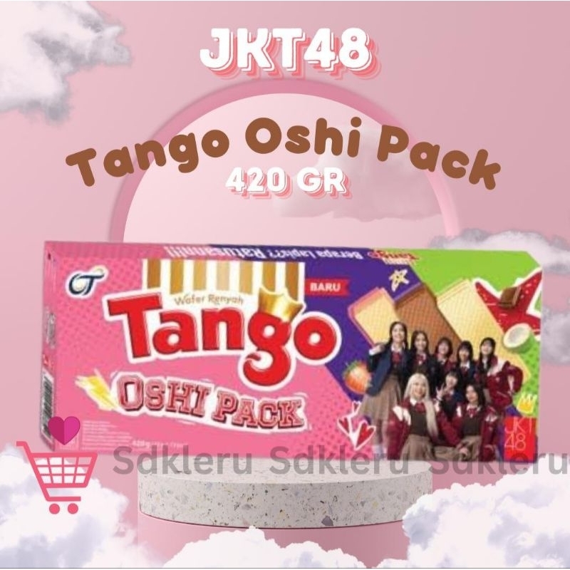 Jual Tango Wafer King Size Oshi Pack JKT48 isi 12pcs 420G dan Choco ...