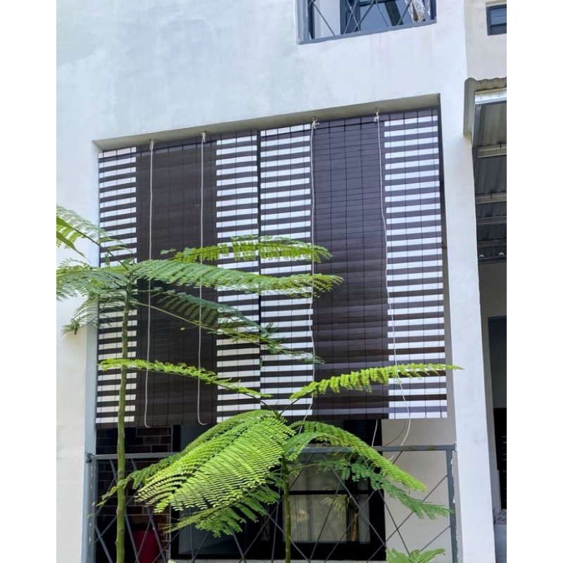 Jual Tirai kerai kere kerey kerai outdor PVC estetik lebar 3 Meter (L x ...