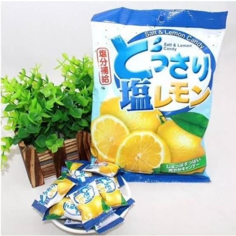 Jual Cocon Candy Permen Rasa Lemon dan Garam /Salt Lemon Candy Japan ...