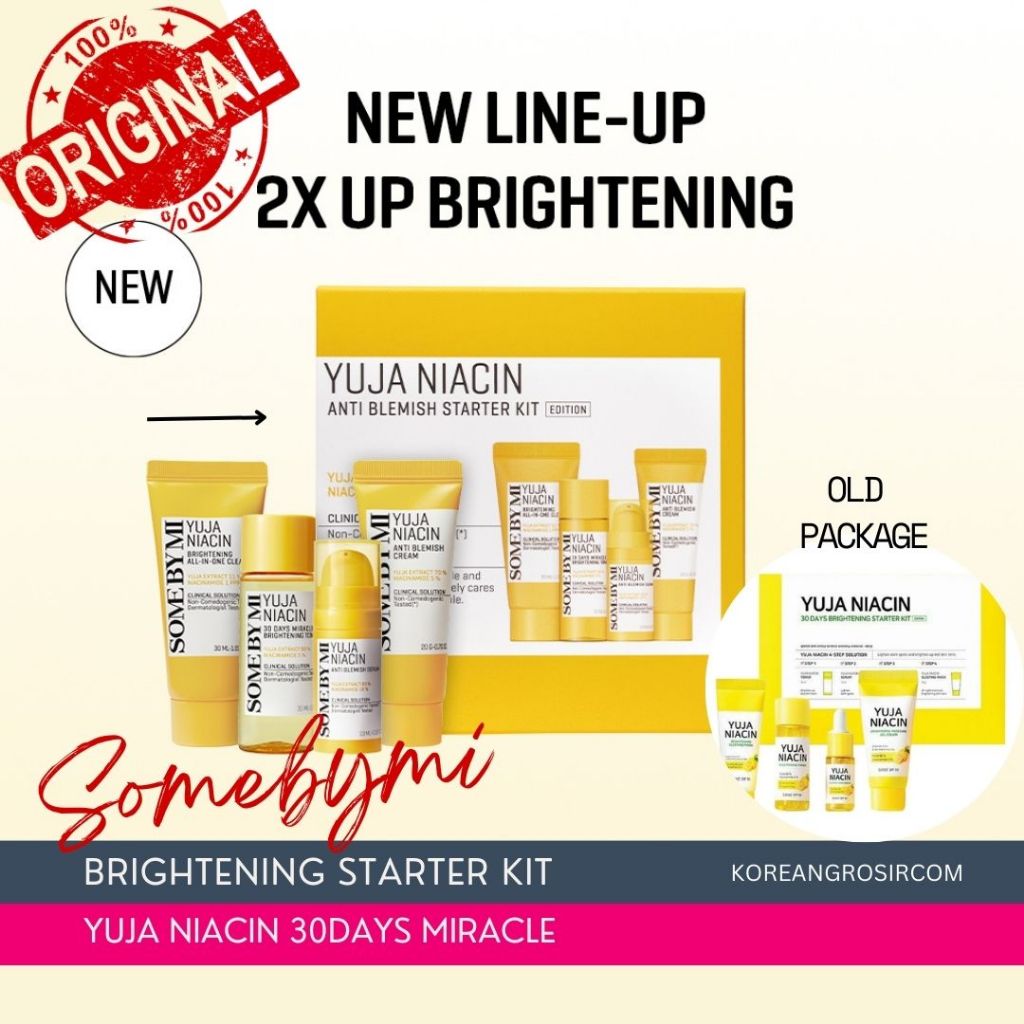 Jual SOME BY MI Yuja Niacin Brightening Starter Kit 100% ORIGINAL KOREA ...