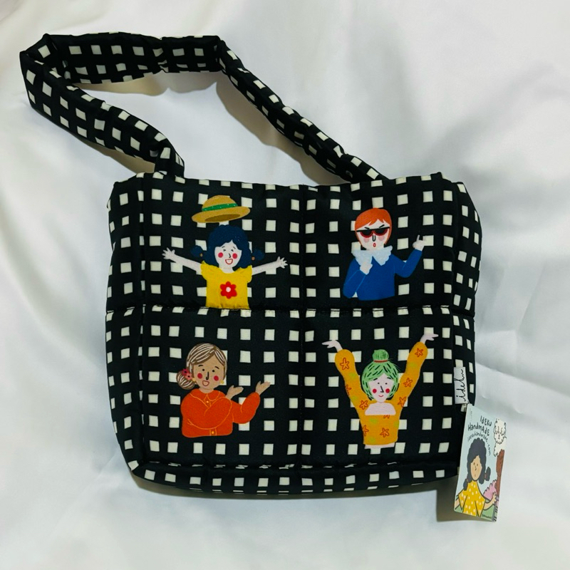 Jual Fancy Faces Fluffy Bag IDEKU HANDMADE | Shopee Indonesia