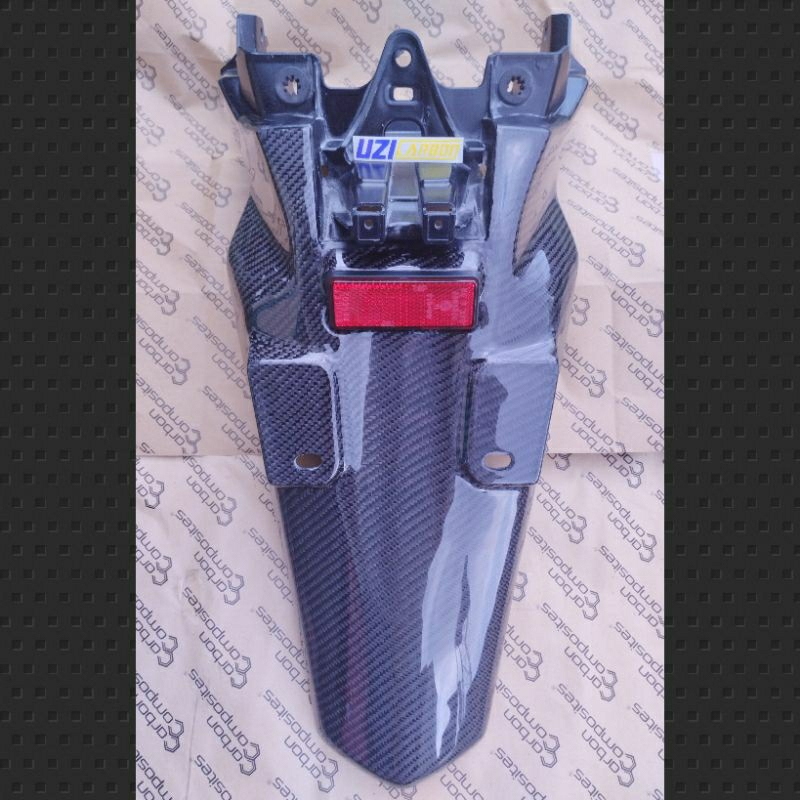 Jual REAR FENDER SPAKBOR BELAKANG PCX 150 CARBON KEVLAR | Shopee Indonesia