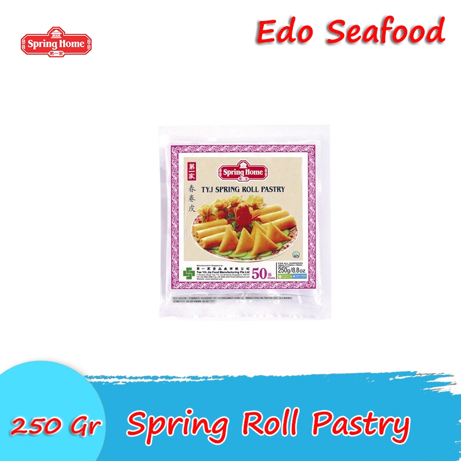 Jual Spring Home TYJ Spring Roll Pastry 50 Sheets 5" 250 Gr / Kulit ...