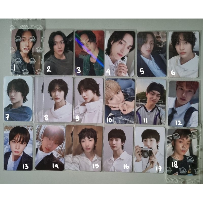 Jual [OFFICIAL] Photocard / PC RIIZE Sungchan Fansign STARRIVER 1.0 ...