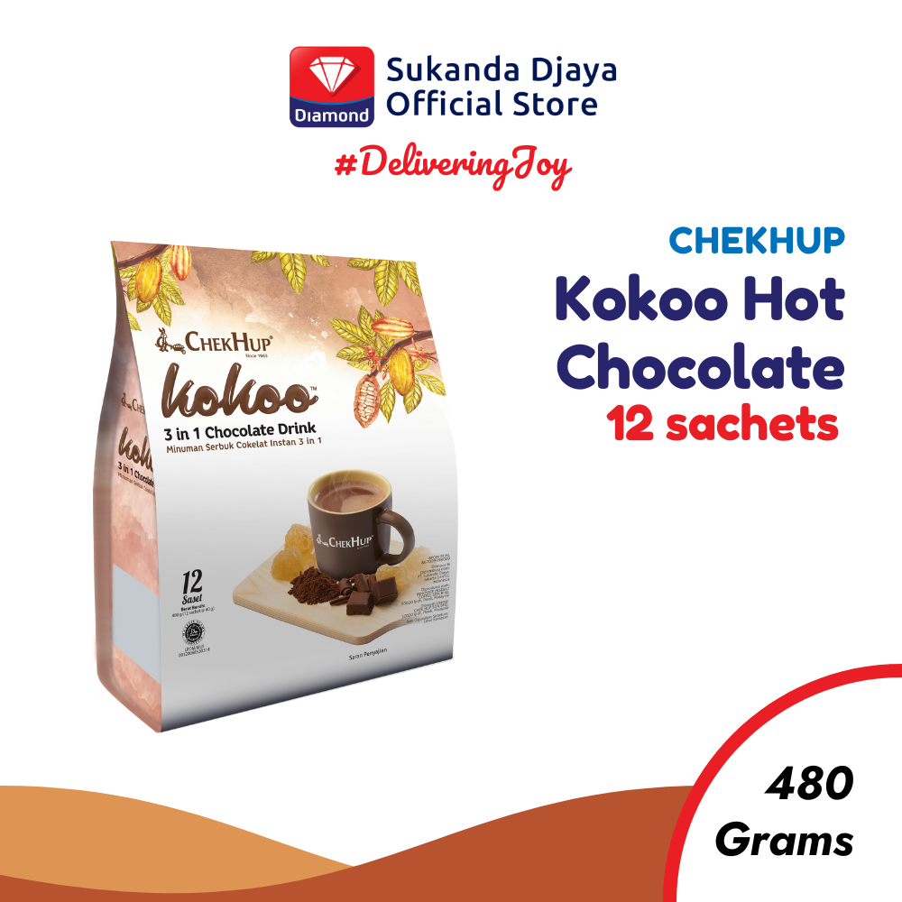 Jual Chekhup Chocolate Drink Kokoo - 12 Pcs@40 Gr | Shopee Indonesia