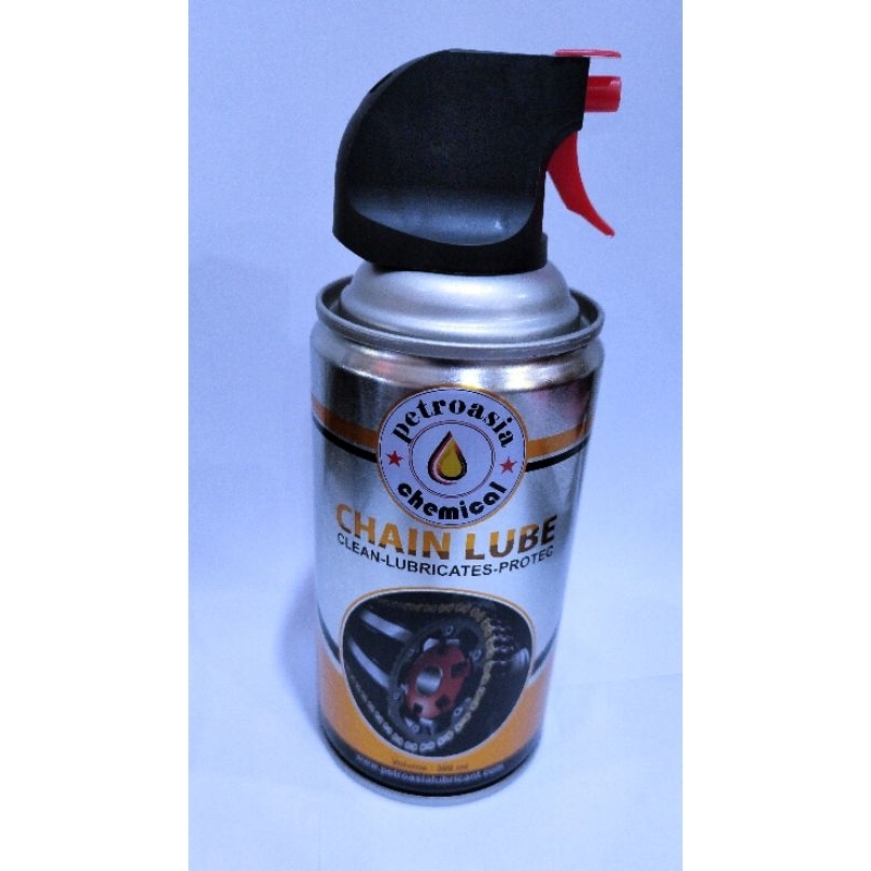 Jual CHAIN LUBE / PELUMAS RANTAI / 300 ML / MERK PETROASIA | Shopee ...