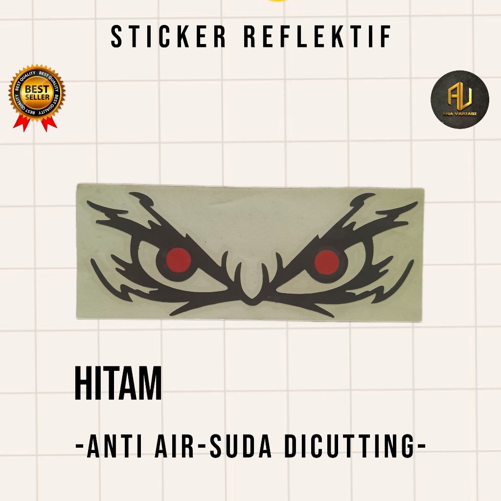 Jual STIKER CUTTING MOBIL GAMBAR MATA CUTTING STICKER LUCU CUTTING ...