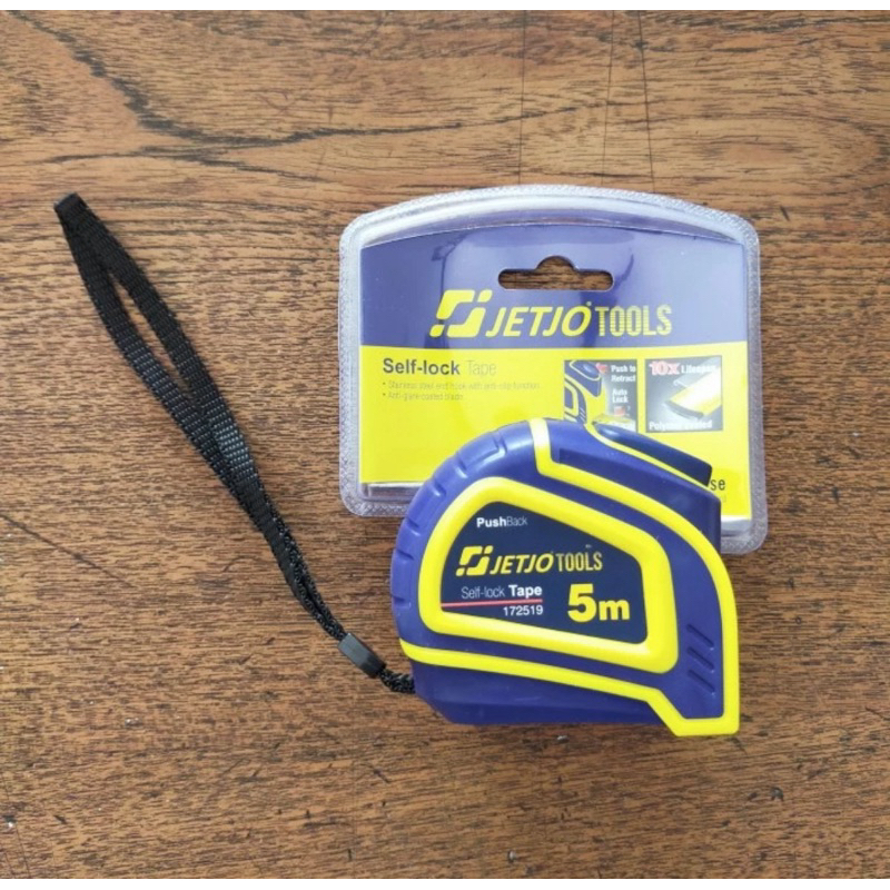 Jual Meteran 5 Meter 5m Measuring Tape Pengukur Meter JETJO TOOLS ...
