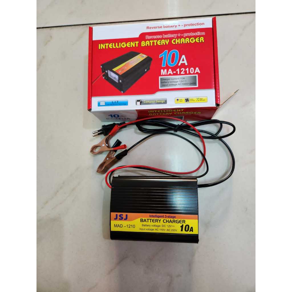 Jual Charger aki/accu 12v 10a otomatis | Shopee Indonesia