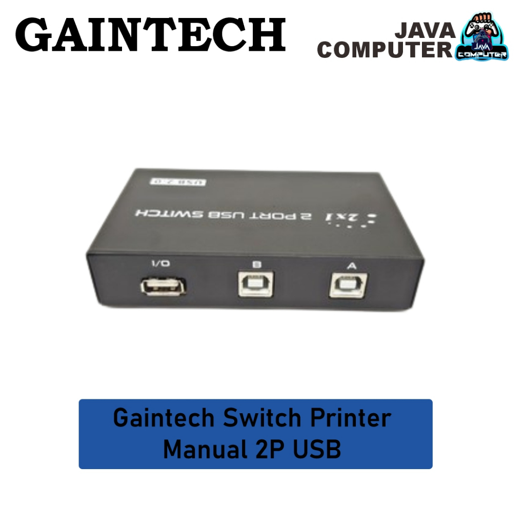 Jual Gaintech Switch Printer Manual 2P USB | Shopee Indonesia