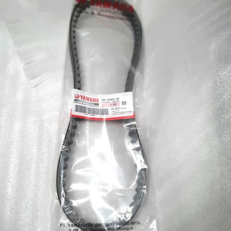 Jual Original V-belt Vanbelt Mio Sporty Soul Smile Fino Karbu old lama 5TL | Shopee Indonesia