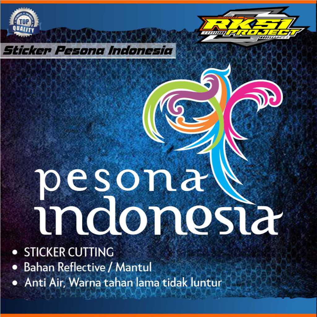 Jual Sticker Pesona Indonesia Wonderful Indonesia | Shopee Indonesia