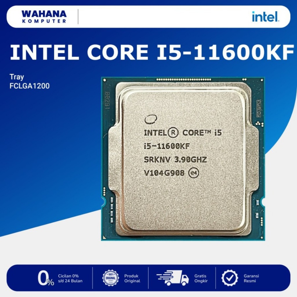 Jual Intel Core i5 11600KF Socket LGA 1200 - Tray | Shopee Indonesia
