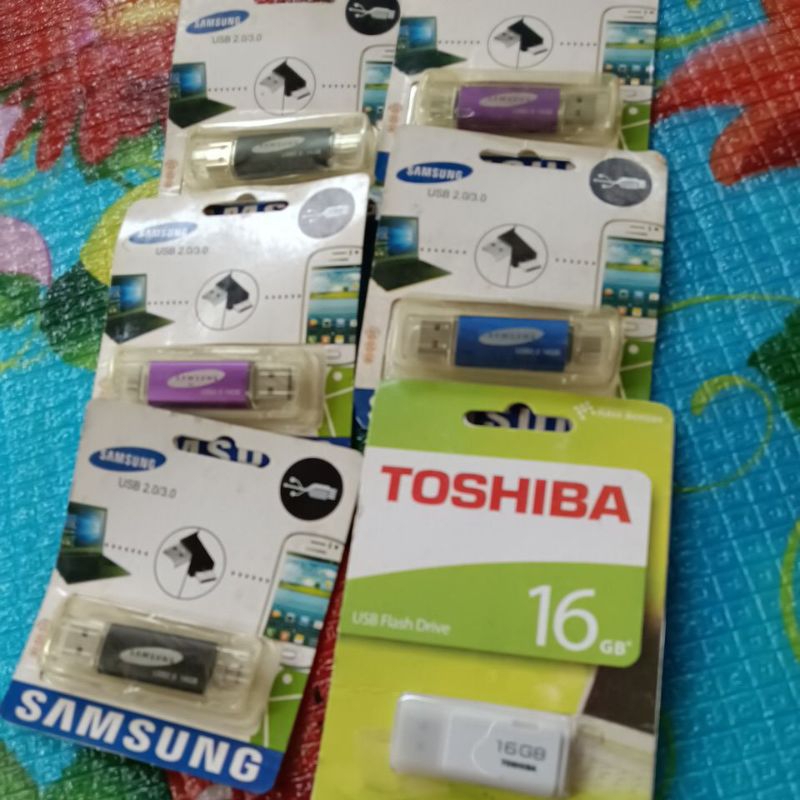 Jual FLASHDISK SAMSUNG/THOSIBA 16GB | Shopee Indonesia