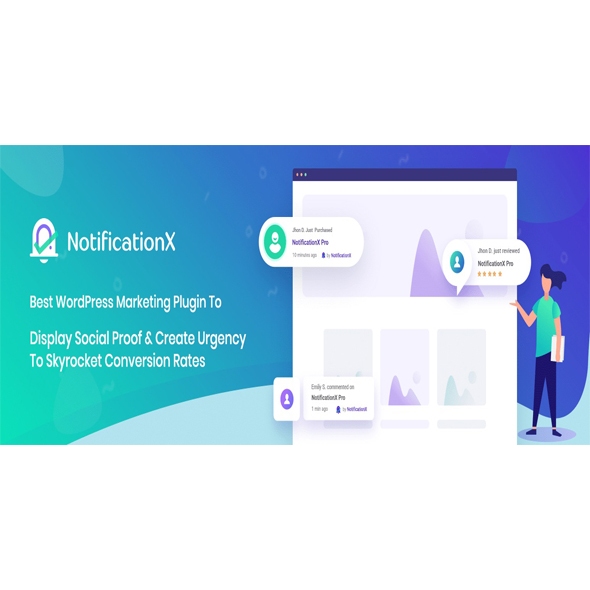 Jual NotificationX Pro 3.0.2 – Best Social Proof FOMO - Wordpress Plugin | Shopee Indonesia