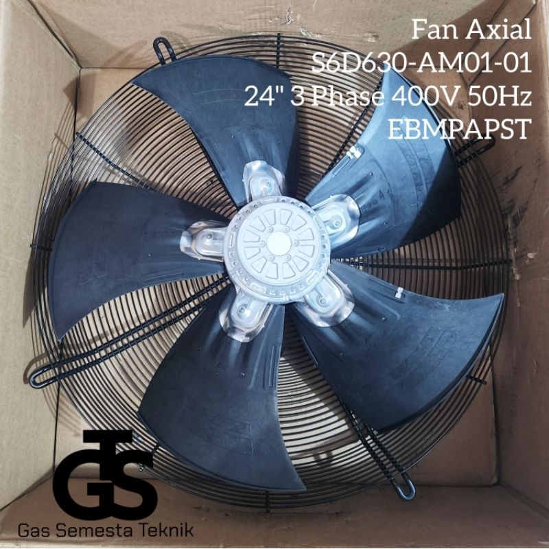 Jual AXIAL FAN EBM S6D630-AM01-01 3P 24" | FAN CONDENSOR EBMPAPST 24" 3PHASE | Shopee Indonesia