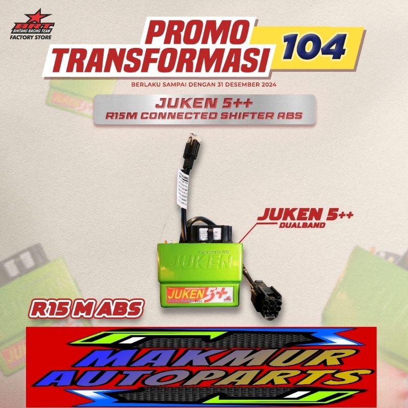 Jual Ecu Juken 5++ BRT Yamaha R15M R15 V4 Dualband Racing turbo pro ...