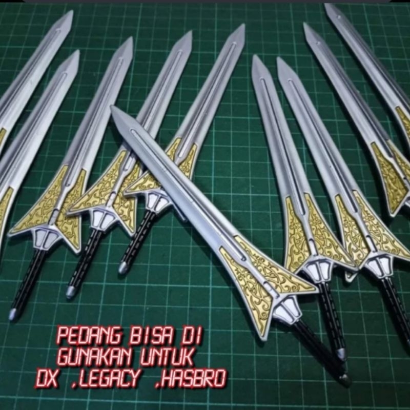 Jual Pedang Sword Megazord Power Ranger MMPR Daizyujin Recast | Shopee ...