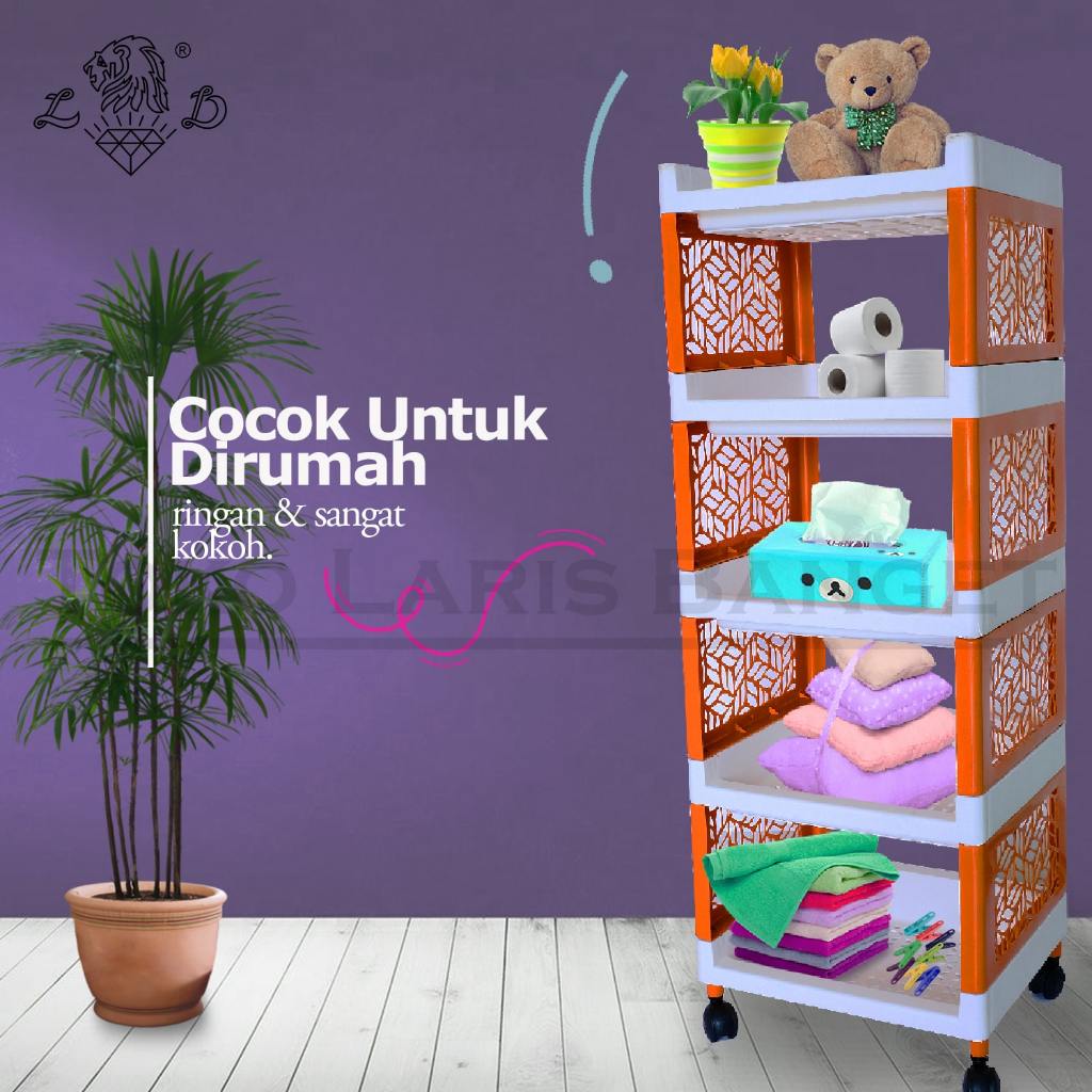 Jual RAK PUTIH BTS PLASTIK / SERBAGUNA / RAK SUSUN / RAK BUKU / RAK ...