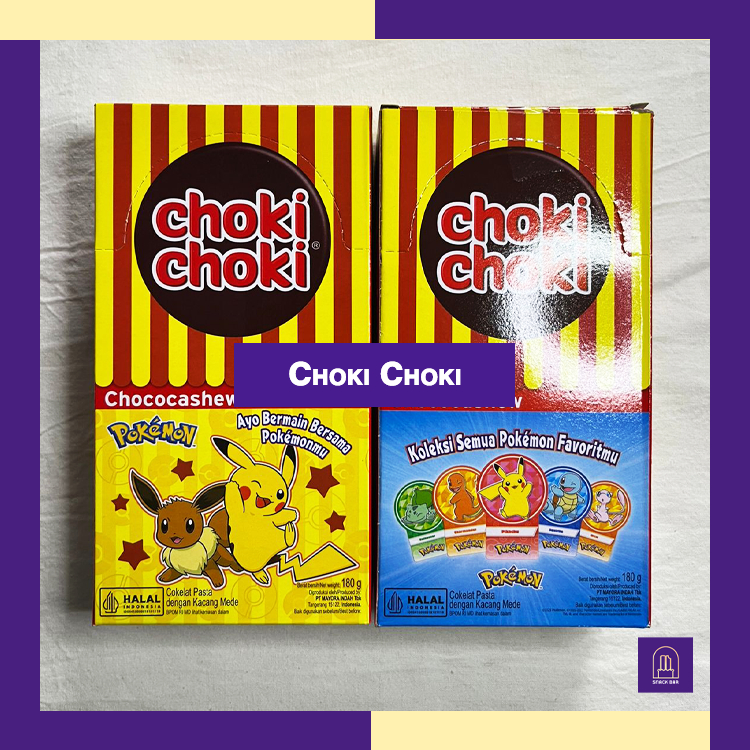 Jual [1BOX] Choki Choki Chococashew 20pcs - Choki Choki Pokemon ...