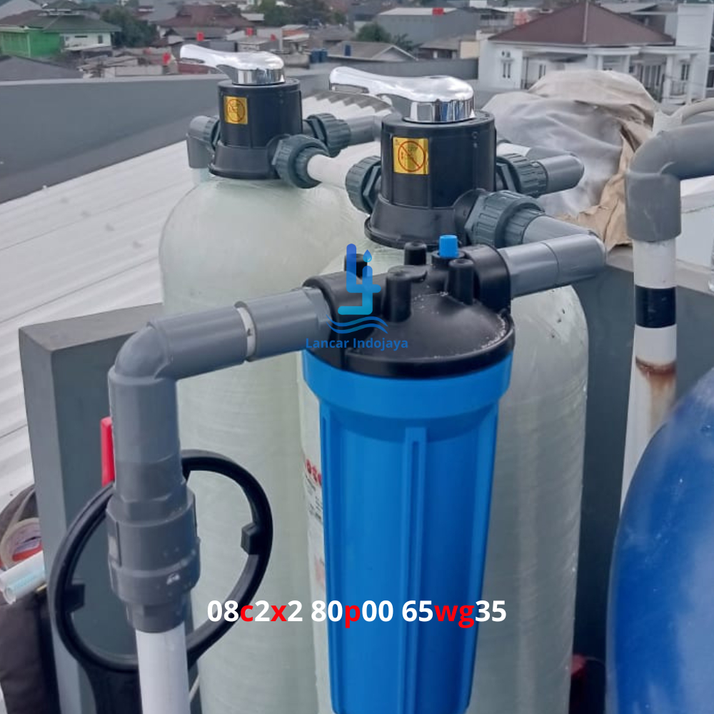 Jual Paket Pasang 2 Tabung 1054 Filter Air Untuk Air Bau Keruh Berpasir ...