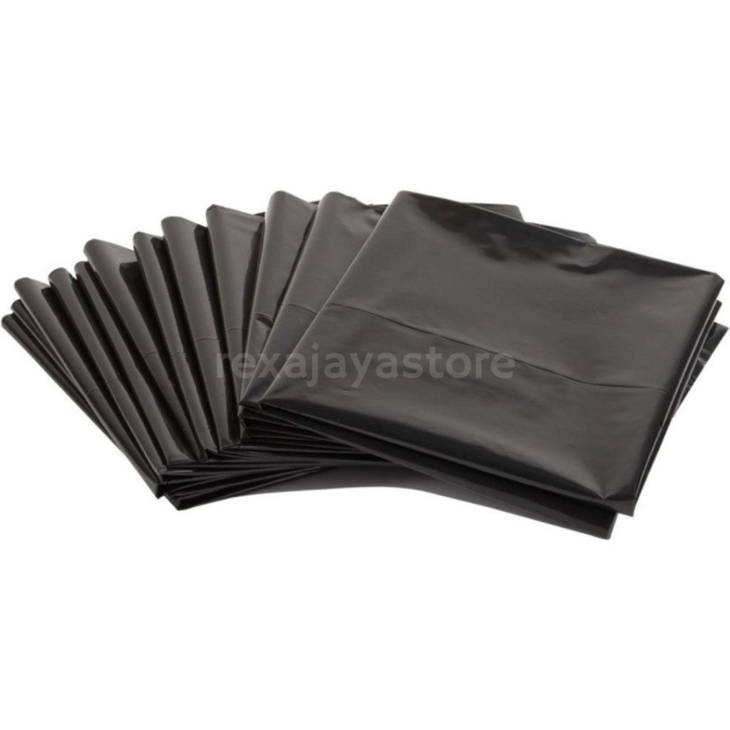 Jual Kantong Plastik Sampah Hitam - Trash Bag/Trashbag - Tempat Sampah Plastik Hitam 04 | Shopee ...
