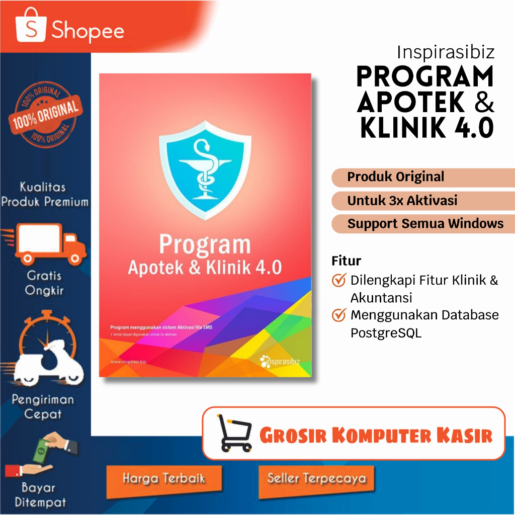 Jual Program Apotek | Program Apotek dan Klinik | Program Apotek dan Klinik 4.0 | Program Kasir ...