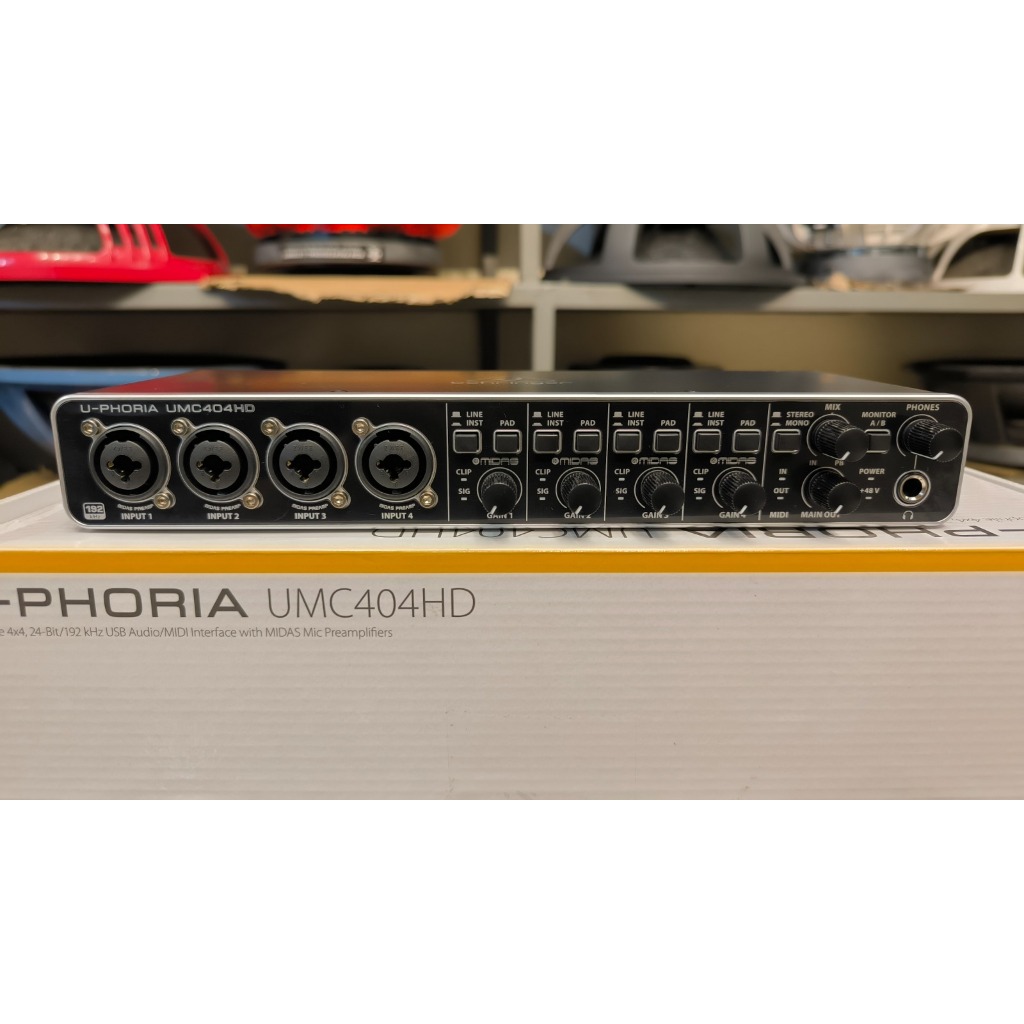 Jual Behringer UMC404HD Soundcard Audio Interface UMC 404HD / UMC404 HD ...