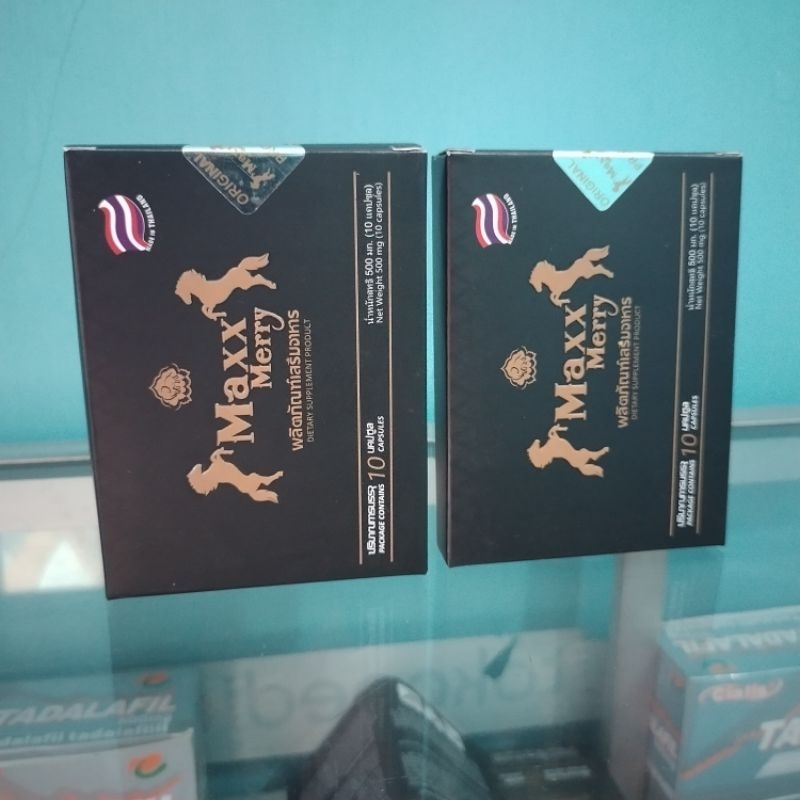 Jual Maxx Merry Paket 2 Kotak Obat Kuat Pria Herbal Asli | Shopee Indonesia