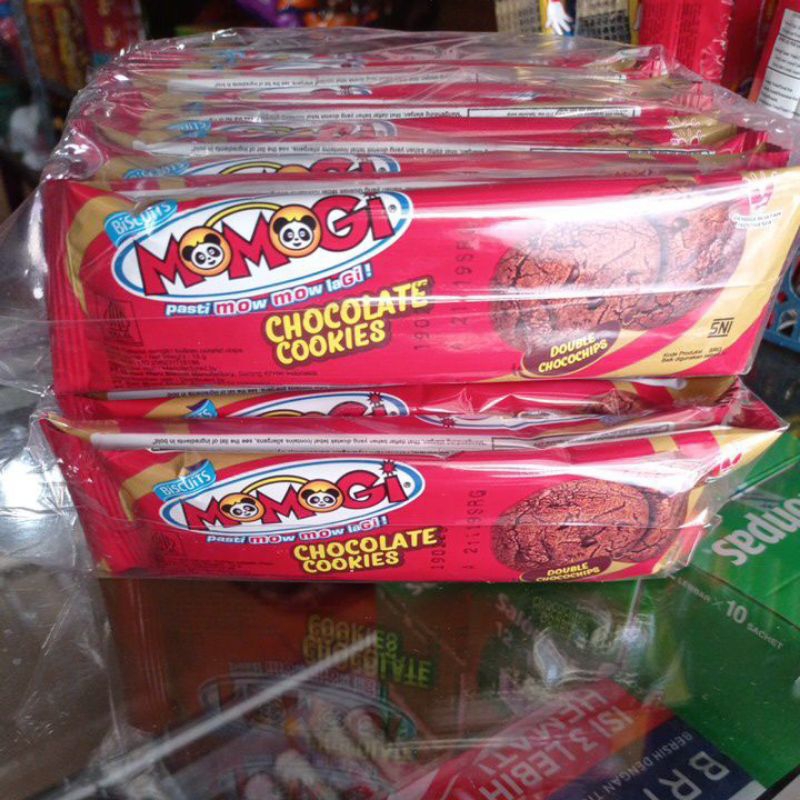 Jual Momogi Chocolate Cookies isi 20pc | Shopee Indonesia