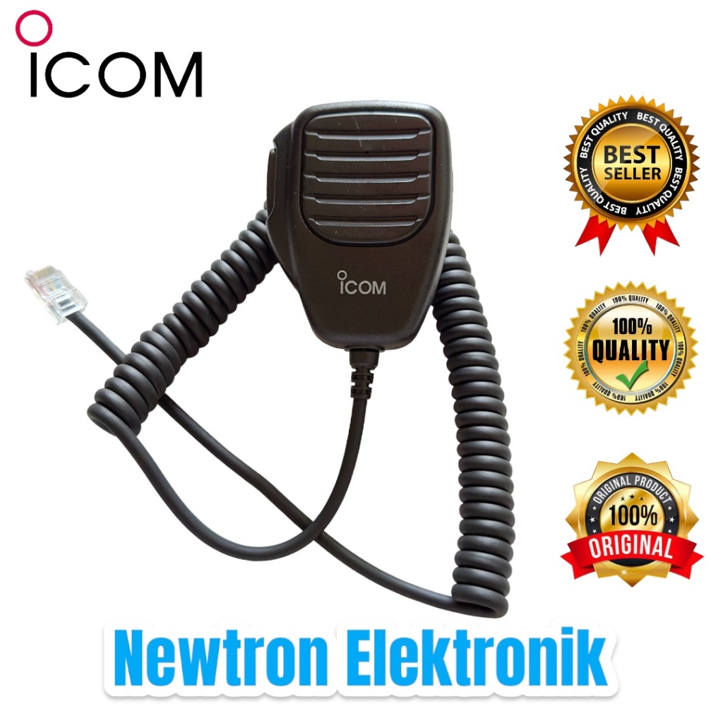 Jual Extramic HM-118N Mic Rig ICOM IC 2100 2200 2300 2720 Handmic ...