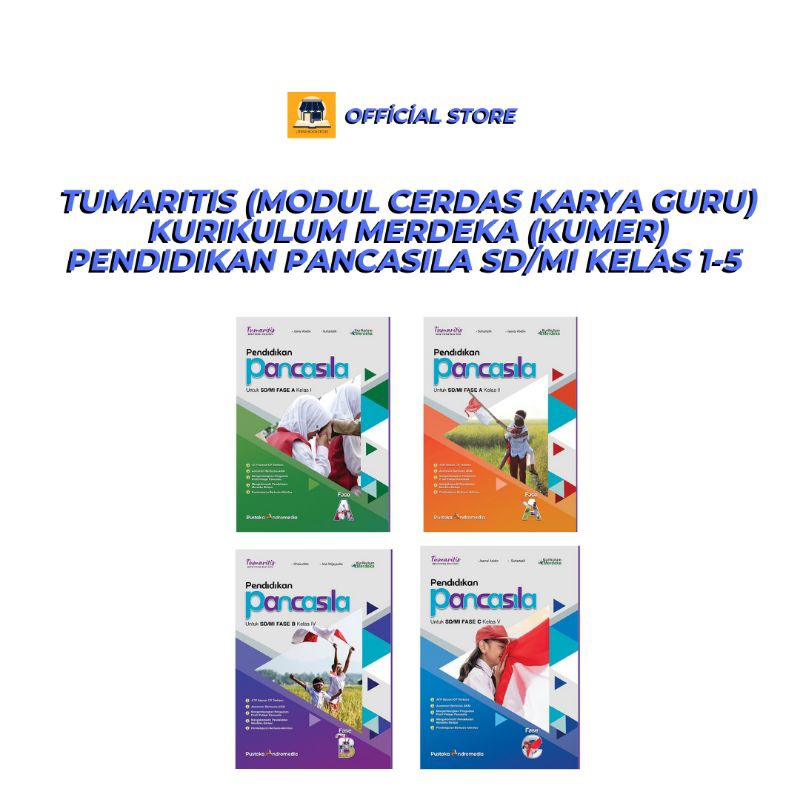 Jual TUMARITIS PENDIDIKAN PANCASILA SD/MI KELAS 1-5 SD / MI KURIKULUM ...