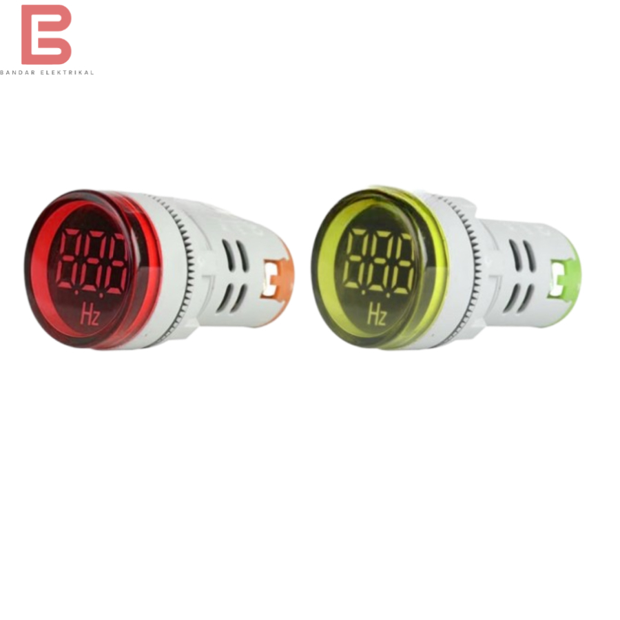 Jual Pilot Lamp LED HZ Meter 22mm Frekuensi Meter Bulat AD116-22DSHZB ...
