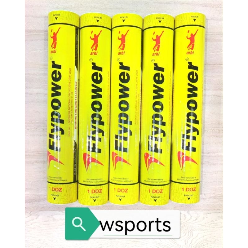 Jual Shuttlekock Kock Kok Badminton FLYPOWER Original | Shopee Indonesia