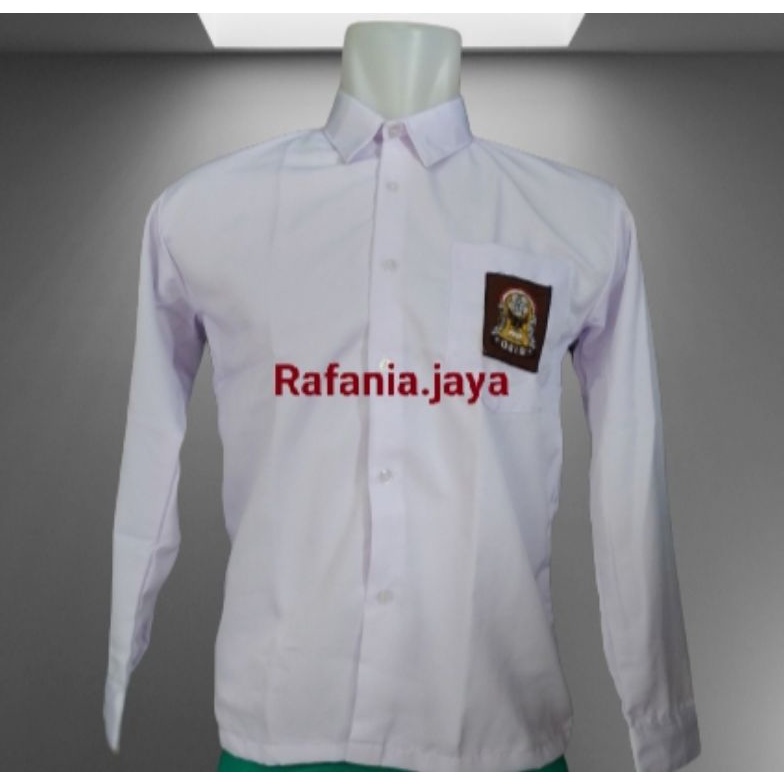 Jual Seragam SMA Putih Baju Lengan Panjang Bahan Oxford Seragam Sekolah ...