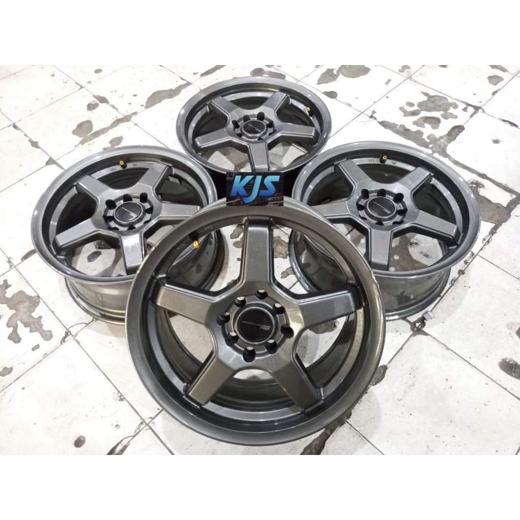 Jual Velg Racing Bekas Ring 16 Work Pcd 4x100 4x114 R16 Buat Avanza Xenia Brio Mobilio Freed ...