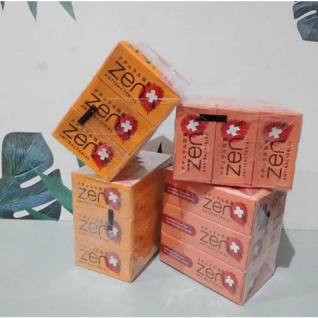 Jual Paket Hemat (isi 12pcs) Sabun Zen Batang 70gr Sabun Mandi Zen ...