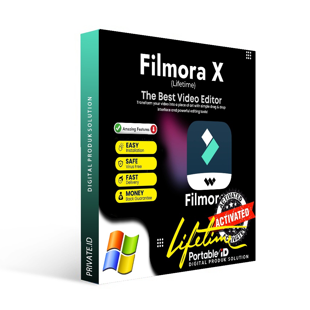 Jual Filmora X Version 10/11/12 Full | No Watermark | Lifetime | Shopee ...