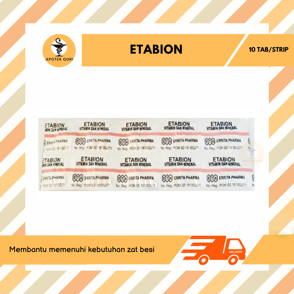 Jual ETABION STRIP 10 KAPSUL PENAMBAH DARAH/ANEMIA/SUPLEMEN ZAT BESI ...