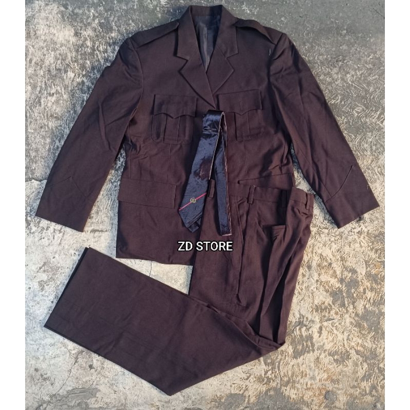 Jual Jas PDU 1 Jatah Polri 1 Set/Seragam PDU 1 Polisi 1 Set | Shopee ...