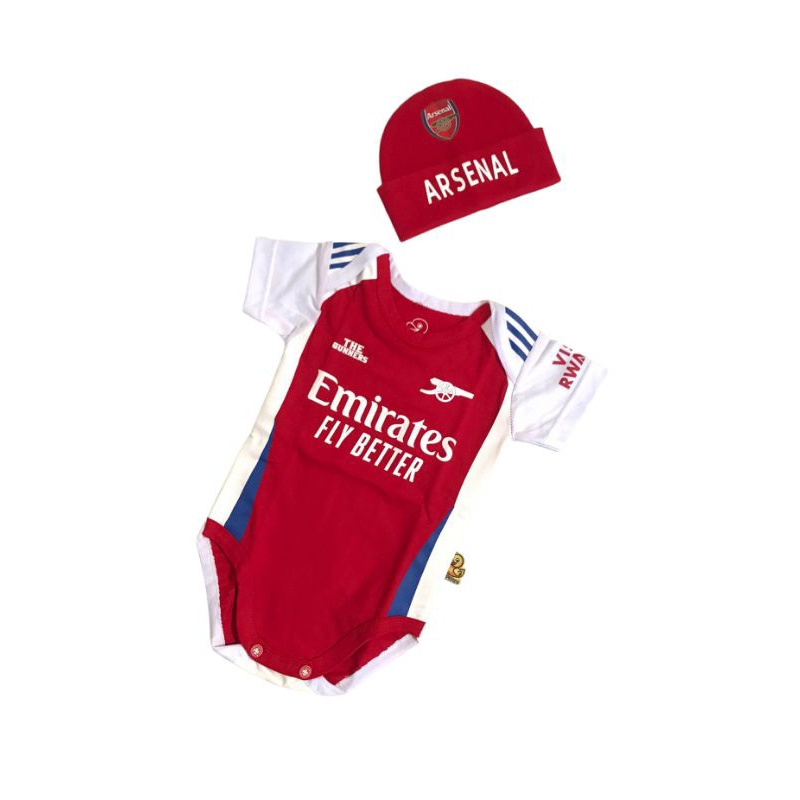 Jual Jersey Bayi Arsl Home Set Kupluk Topi Bayi | Shopee Indonesia